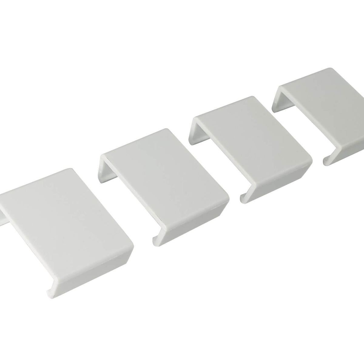 Shelf & Rack Stacking Clips 4 Pack White | Pretty Little Designs