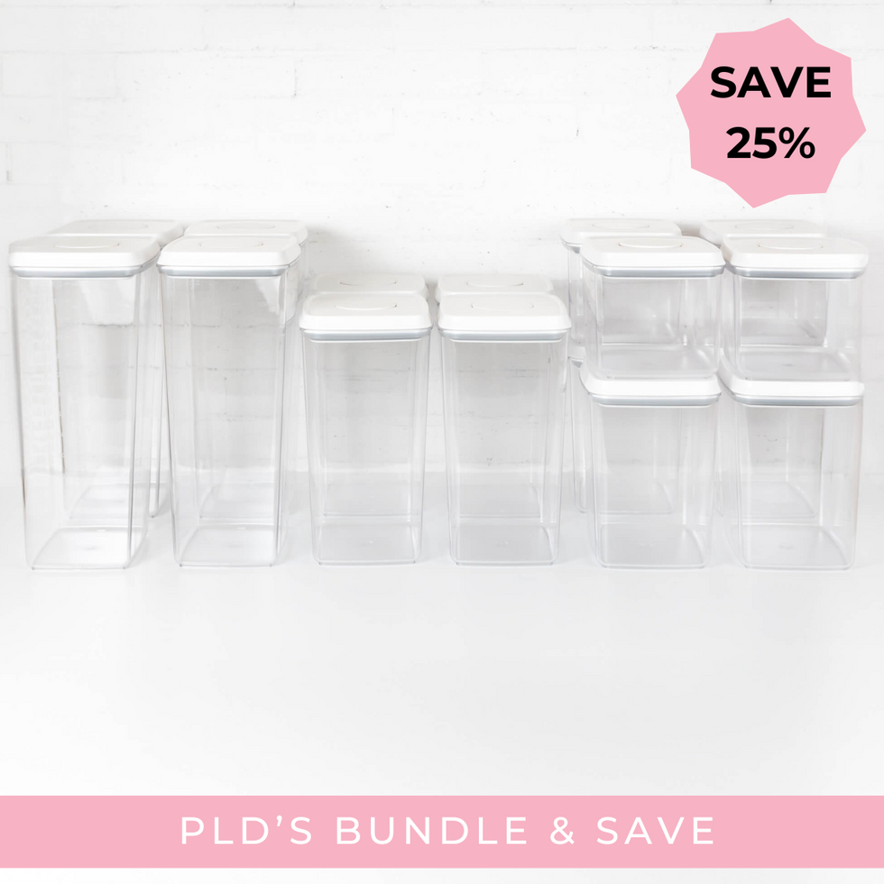Push Top Pantry Containers | Pretty Little Designs – Pretty Little ...