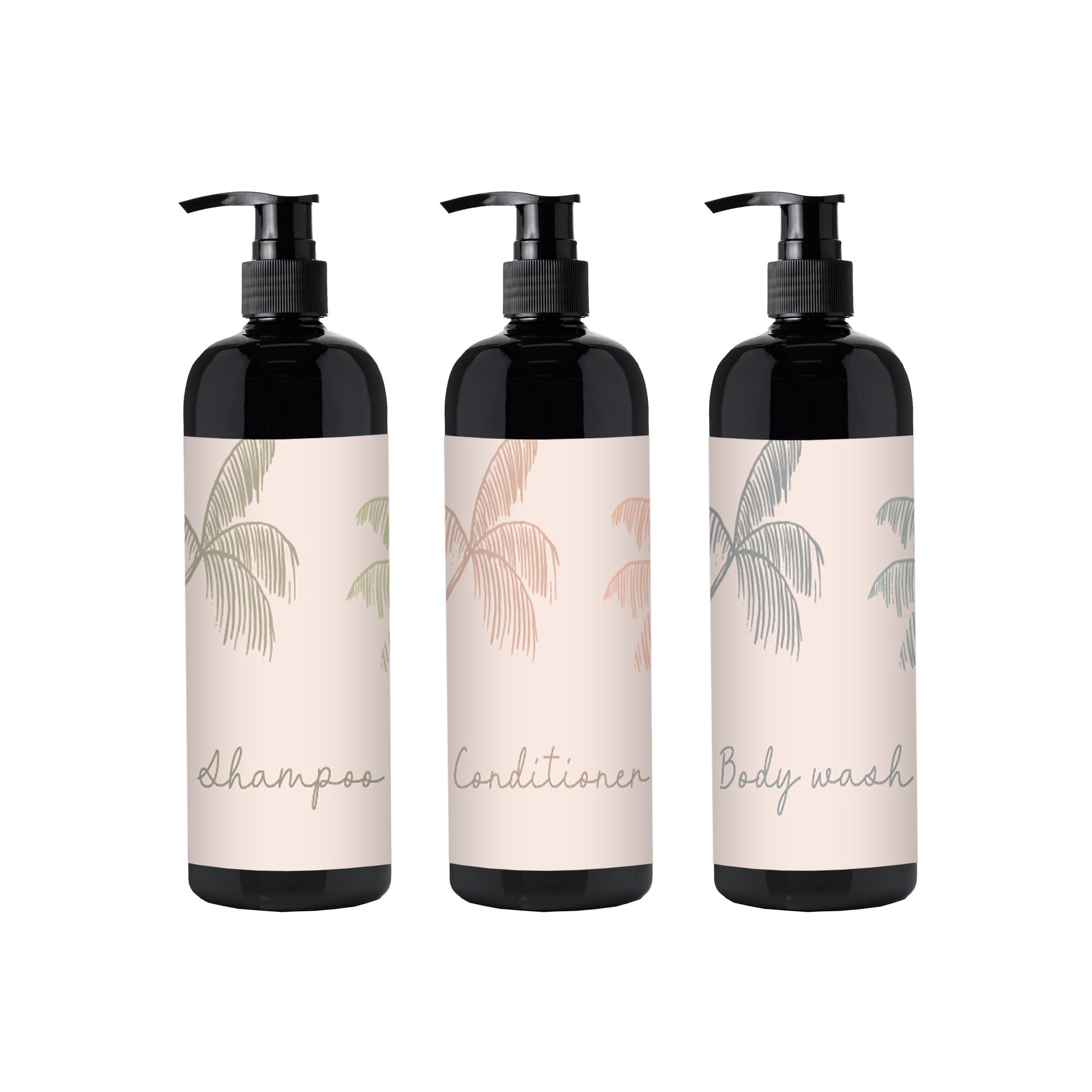Buy Refillable Bathroom Shampoo Bottle Labels | Australia – Pretty ...