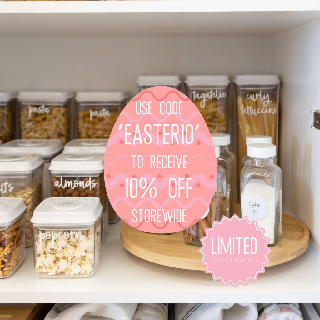 Buy Everyday Essential Pantry Label Packs Online | Pretty Little ...