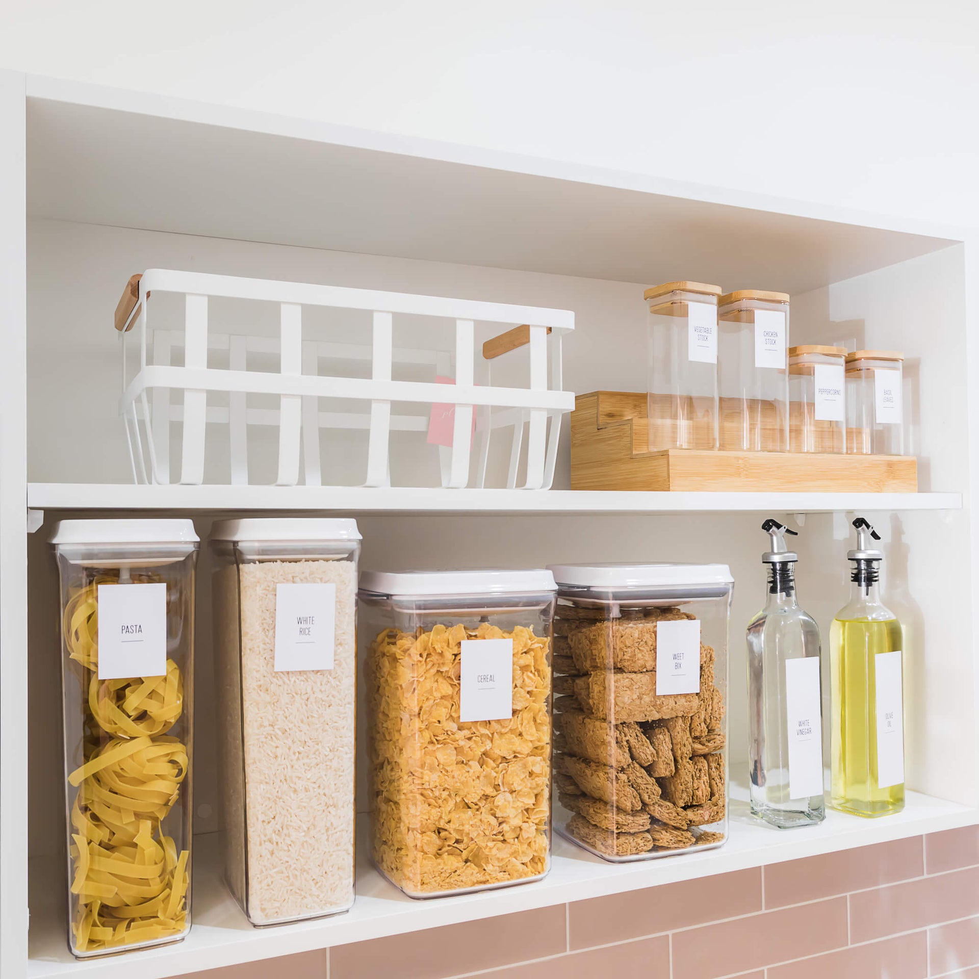 4 Amazing Types of Kitchen Pantry Containers You Need – Pretty Little ...
