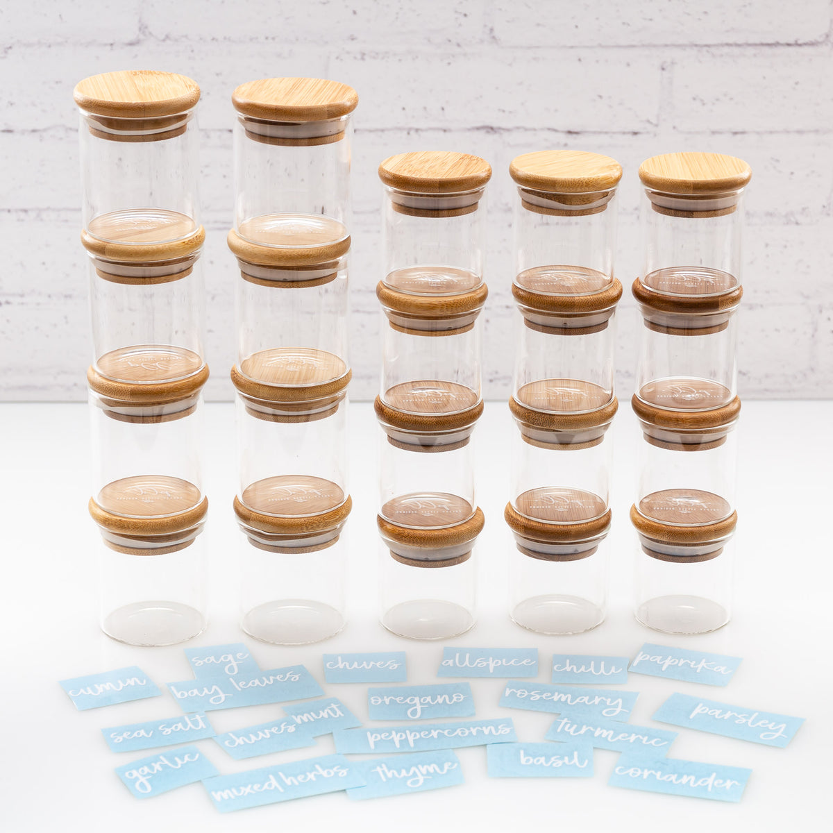 Spice Jars & Herb Containers | Kitchen | Pretty Little Designs – Pretty ...