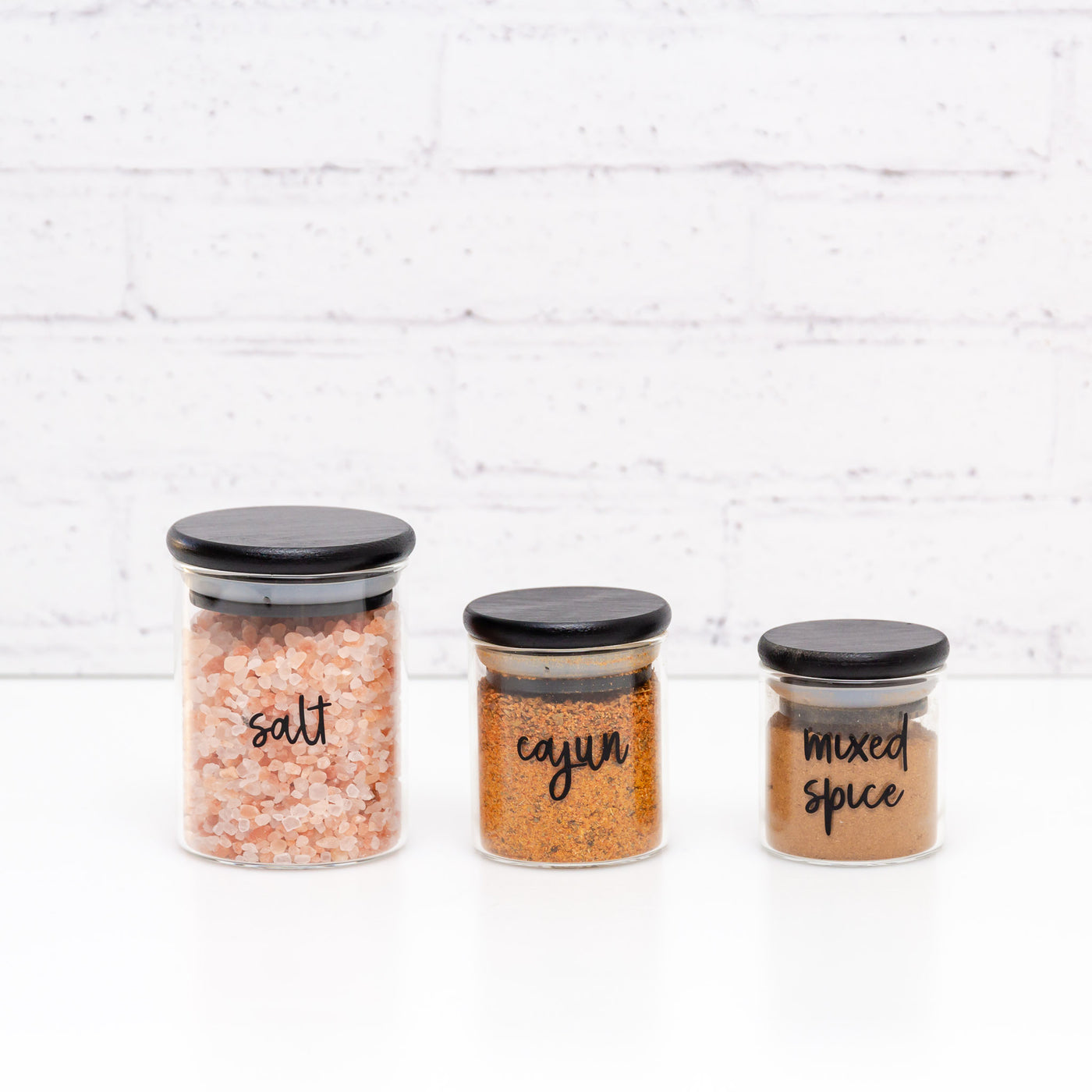 Personalised Custom Spice Jar Labels | Pretty Little Designs