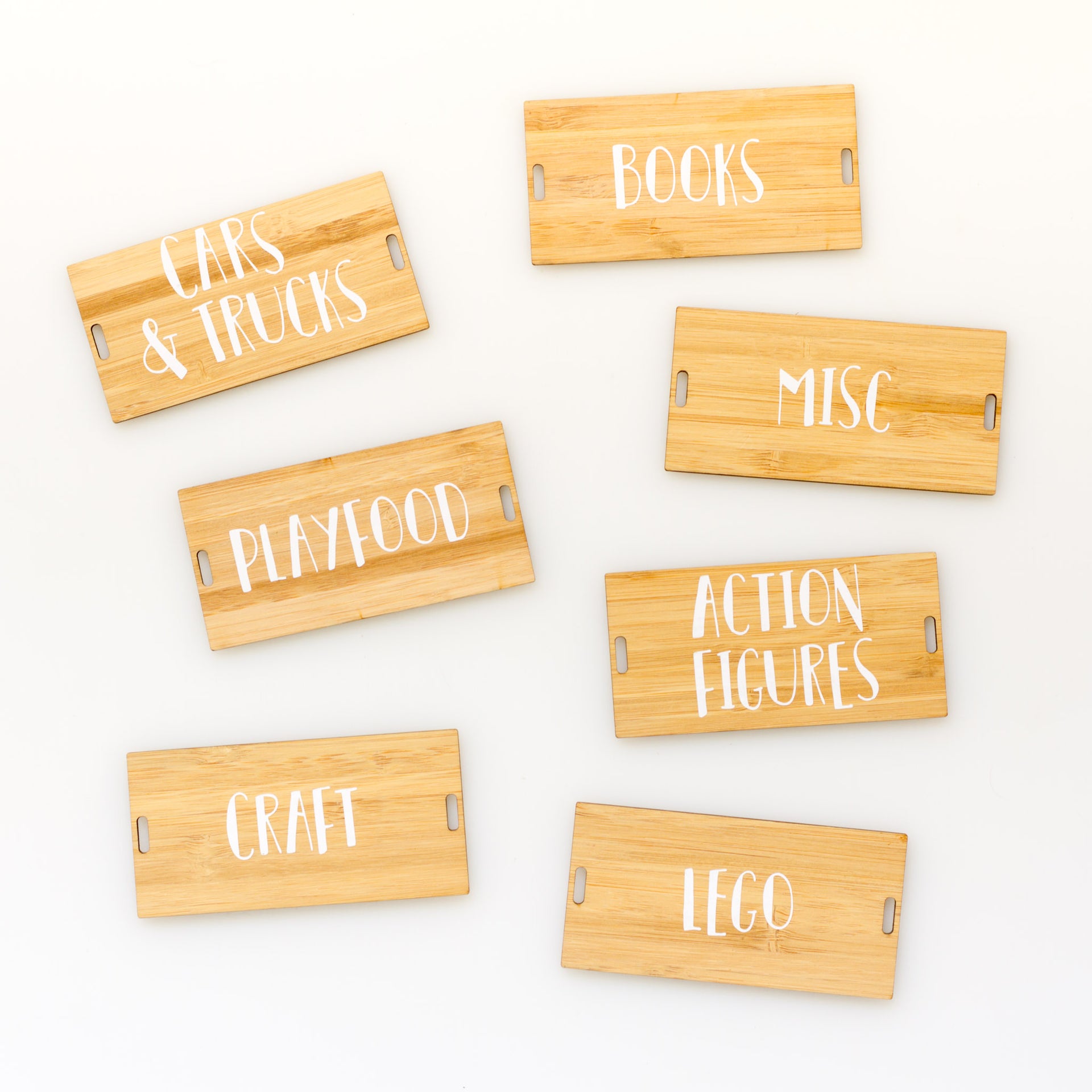 Acrylic Tag / Bamboo Tag & Label | Pretty Little Designs