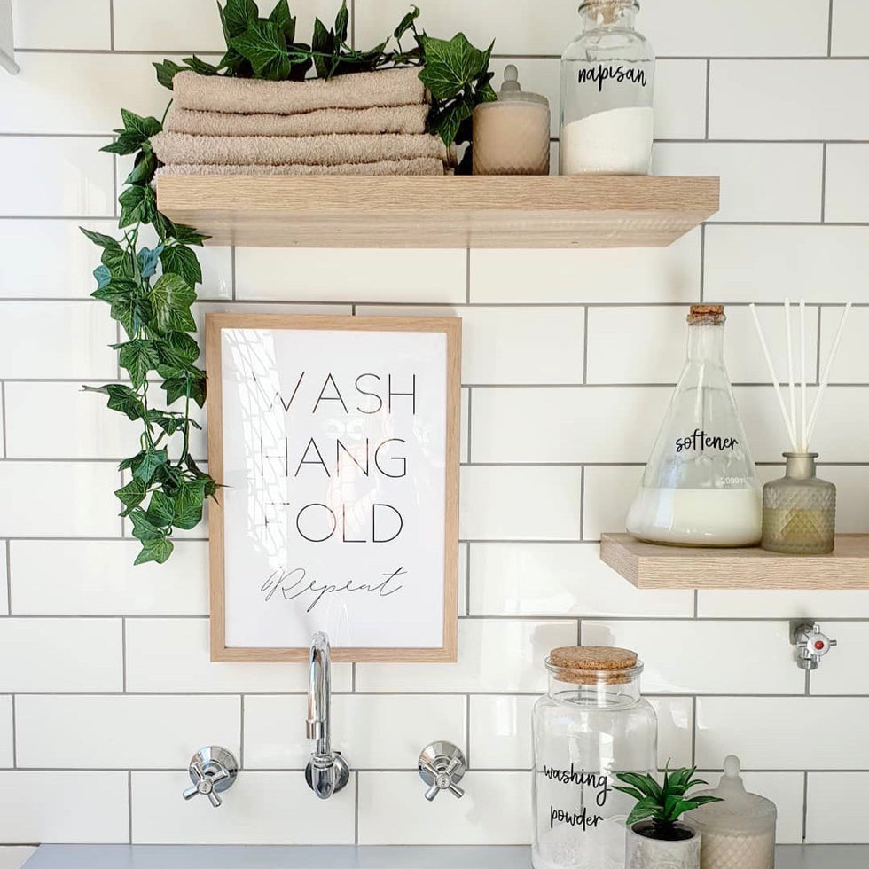 Jenna Laundry Label Sets - Pantry Kmart Jars - Pretty Little Designs ...