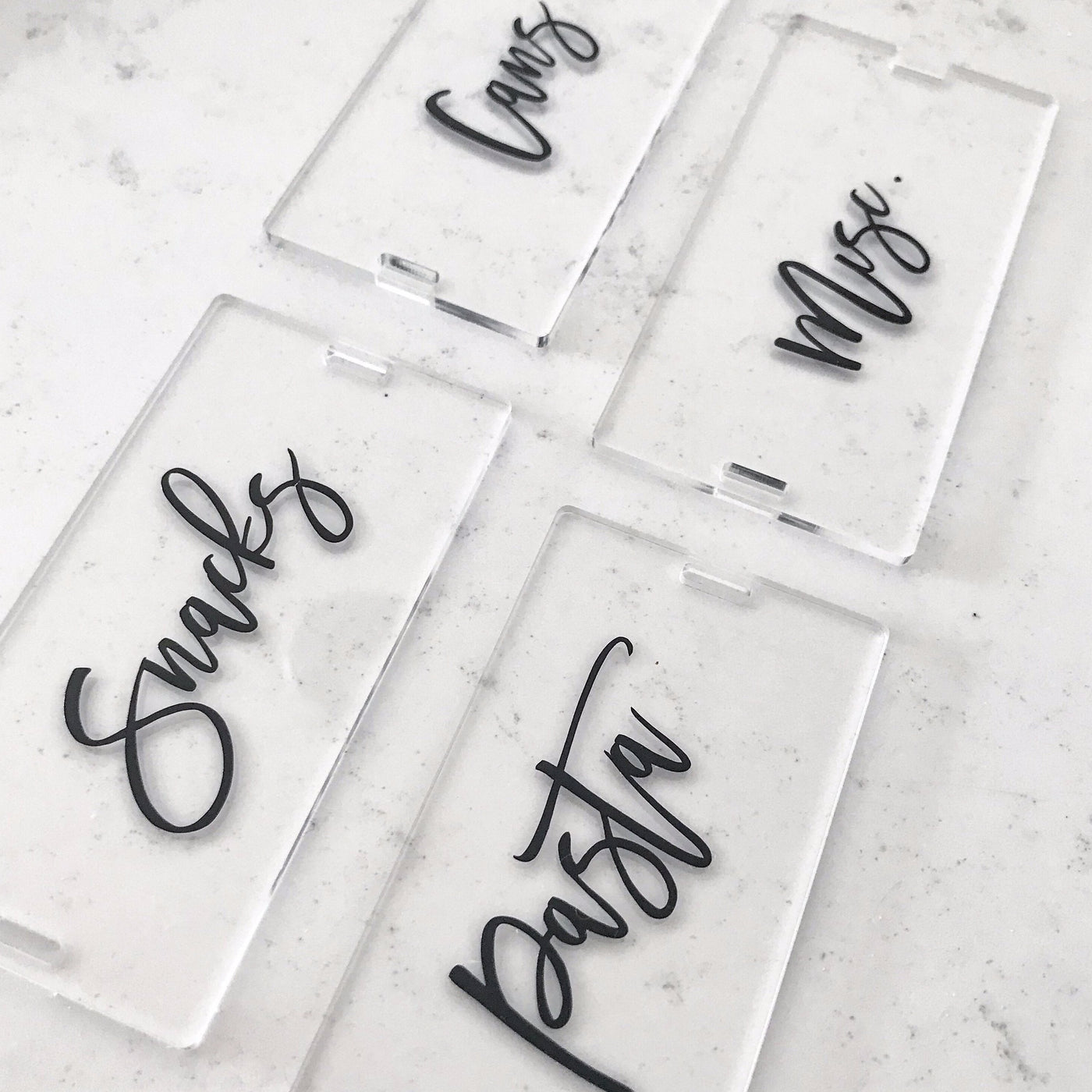 Acrylic Tag / Bamboo Tag & Label | Pretty Little Designs