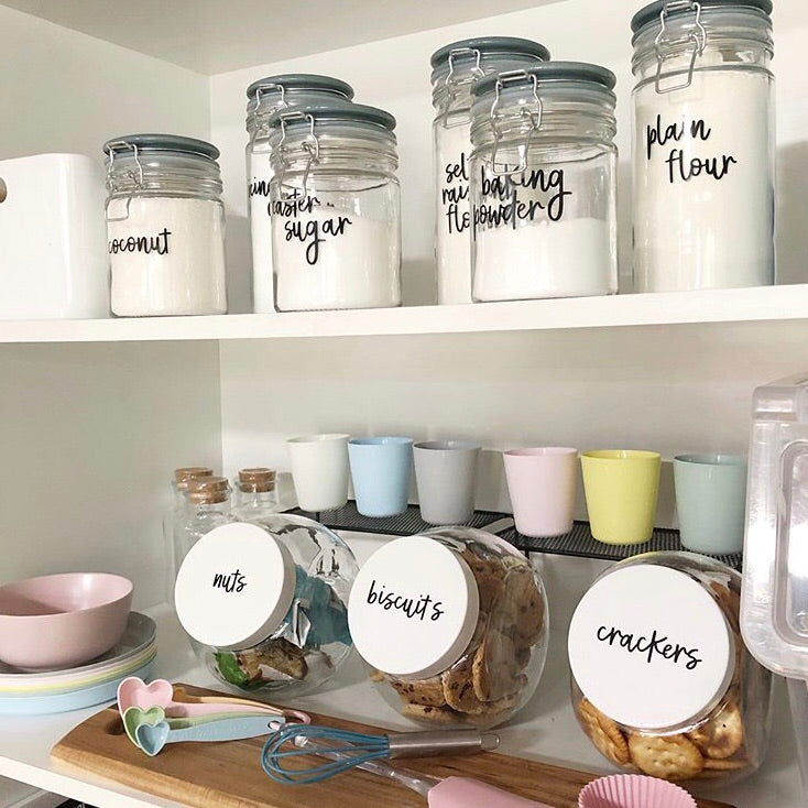 Buy Everyday Essential Pantry Label Packs Online | Pretty Little ...